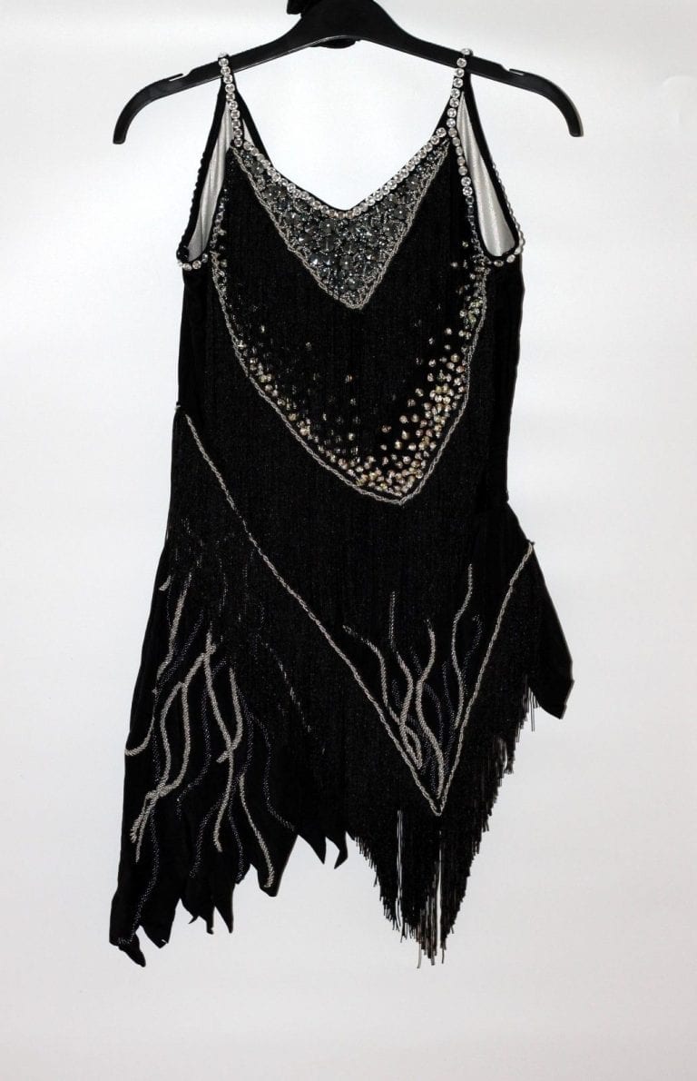 Adult Small 8 Ice Figure Flapper Skating dress/Dance leotard Baton ...