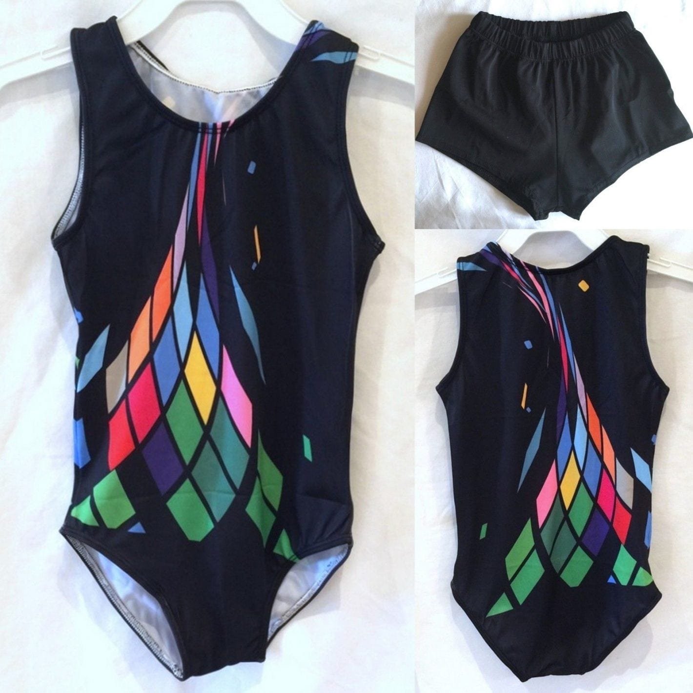 Harlequin boys gymnastics leotard & shorts available - Lilachelene ...